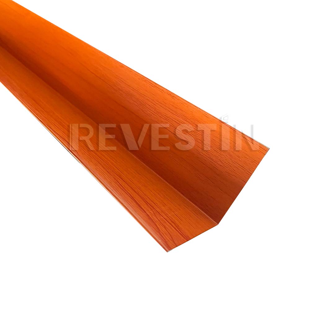 Perfil Esquinero Interior metal Siding Light Brown 3000 mm – Revestin