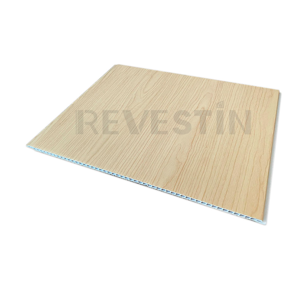 PVC WALL PANEL BEIGE GRAIN R-8111 8x400x2400 mm – Revestin