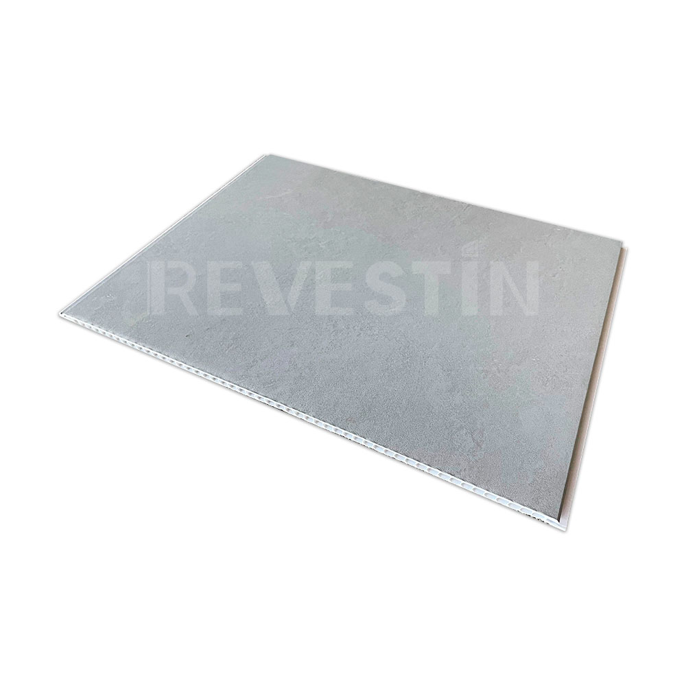 PVC WALL PANEL CONCRETE GRAIN 8x400x2400 mm – Revestin