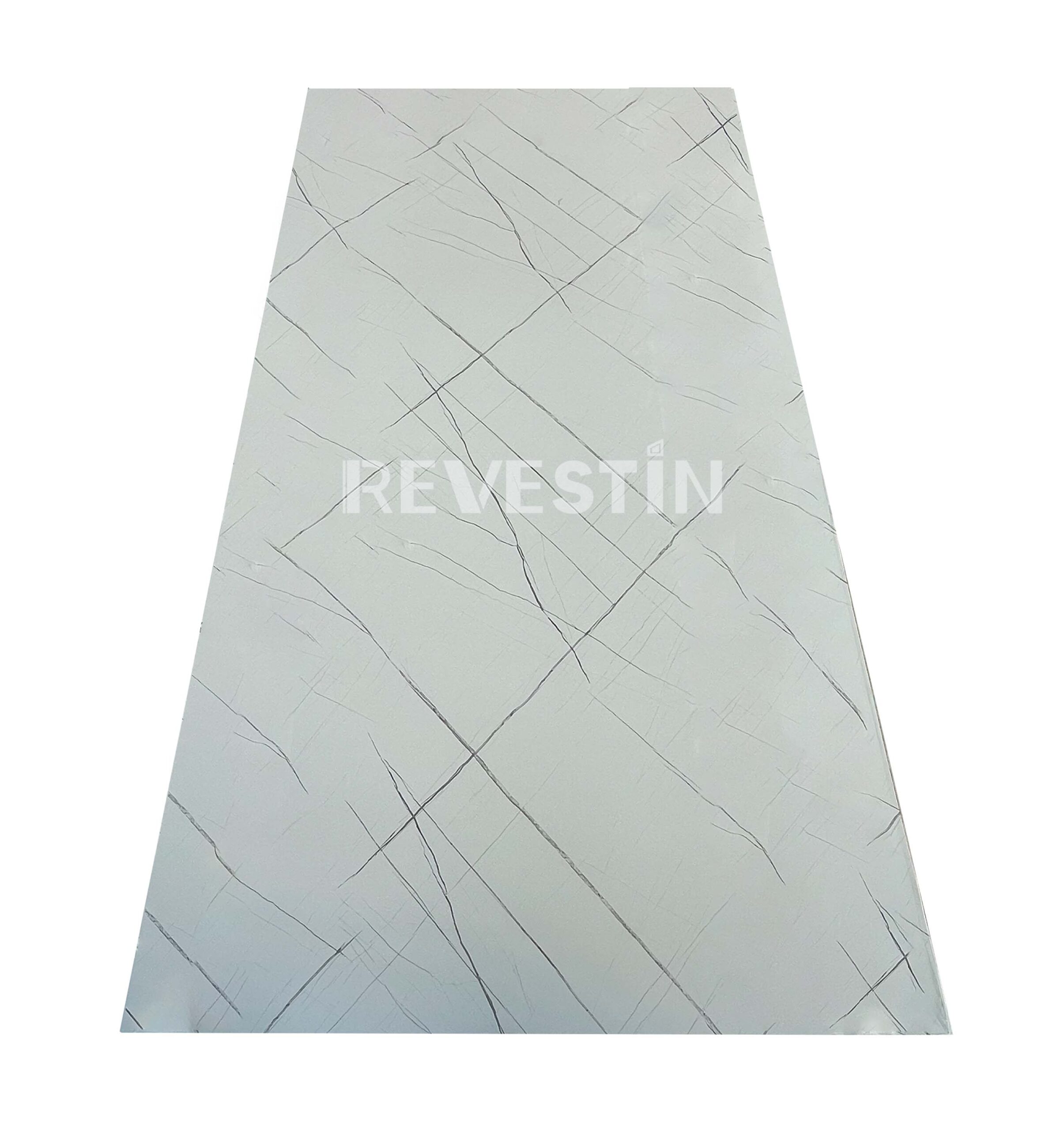 PVC MÁRMOL PANEL BLANCO R-8231-1 3x1220x2440 mm – Revestin
